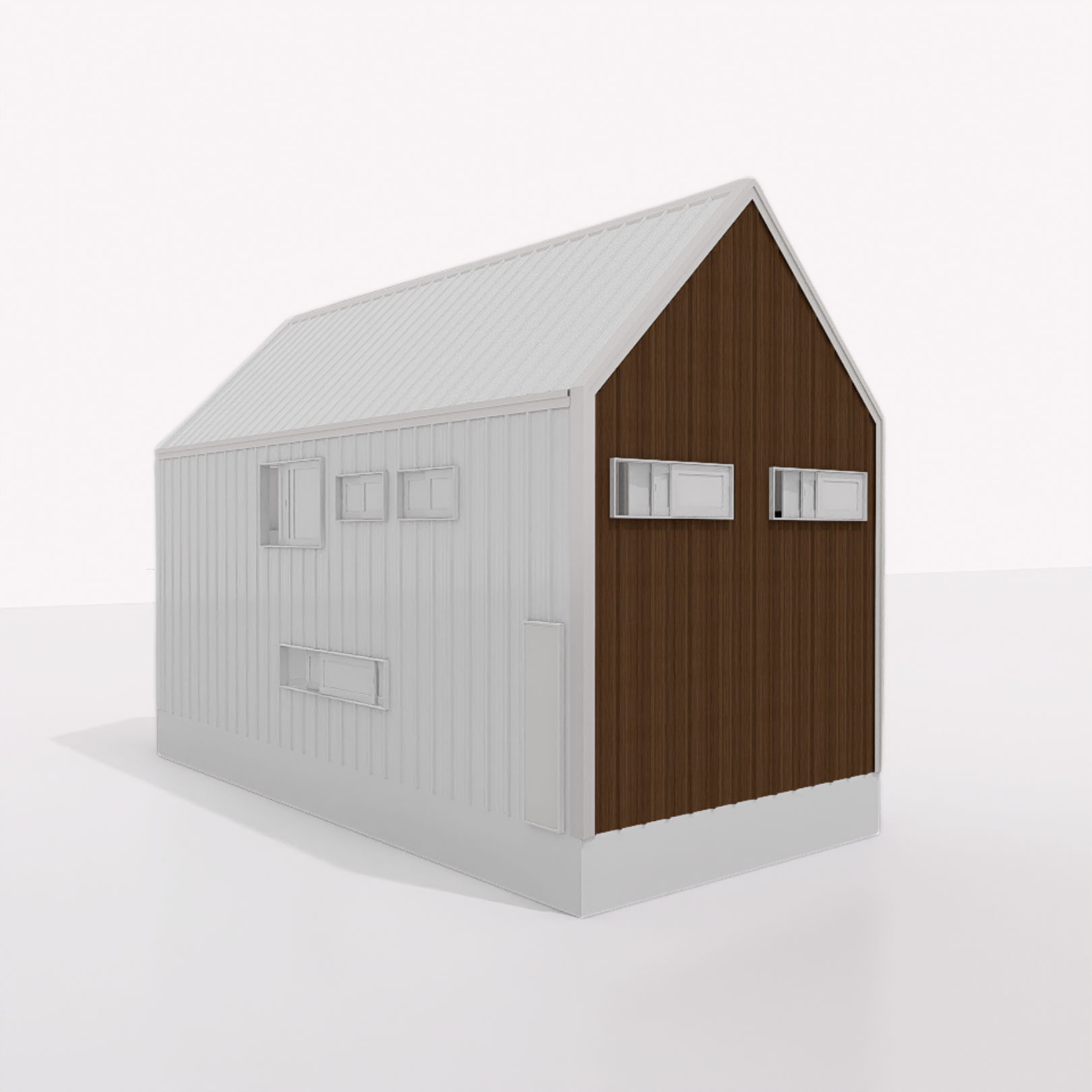 Cladding: Premium Wood-look Steel – CUBO Modular Inc.
