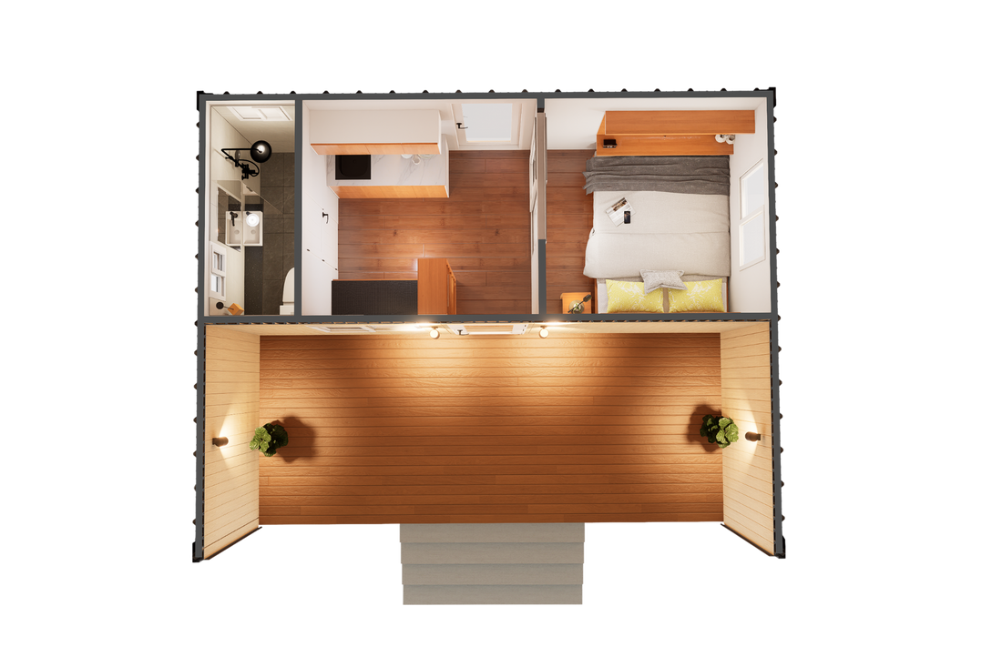 CUBO | Sulu Model | Small House Design Philippines – CUBO Modular Inc.